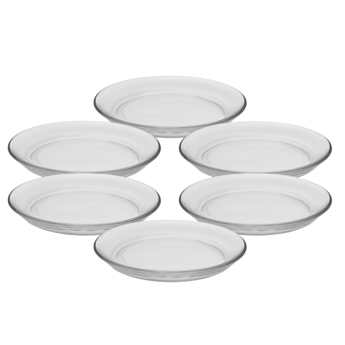 Lys Uncolored Club Plate 13.5 cm Pack of 6 – Home Asia Store
